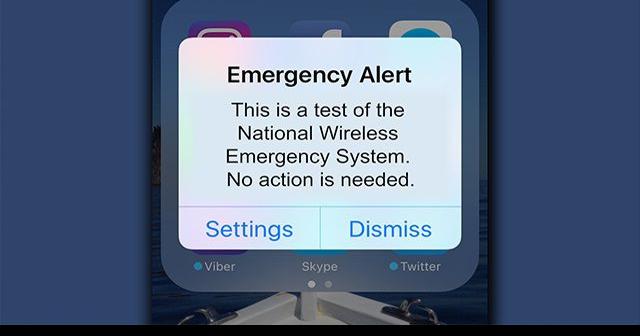 Wireless Emergency Alert system test postponed due to Hurricane ...
