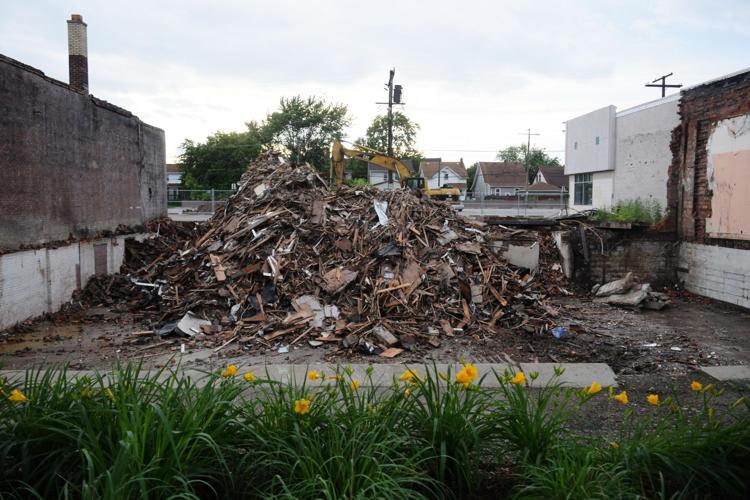 Historic Neisner Dime Store building demolished for Save a Lot ...
