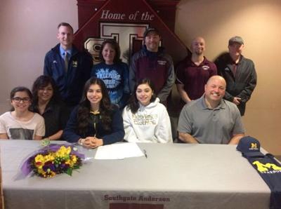 Southgate Anderson's Mikayla Borg signs with University of Michigan ...