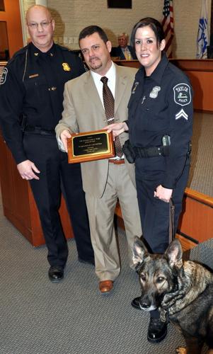TAYLOR: Police officer, K9 honored for work in case | News ...