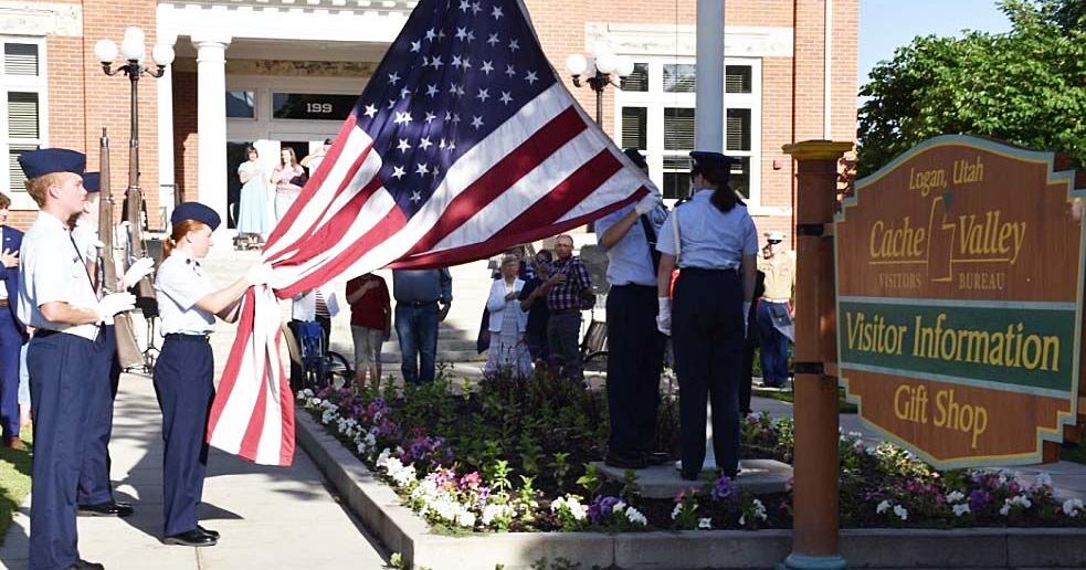 Republicans, local residents observe Flag Day with ceremony at Cache ...