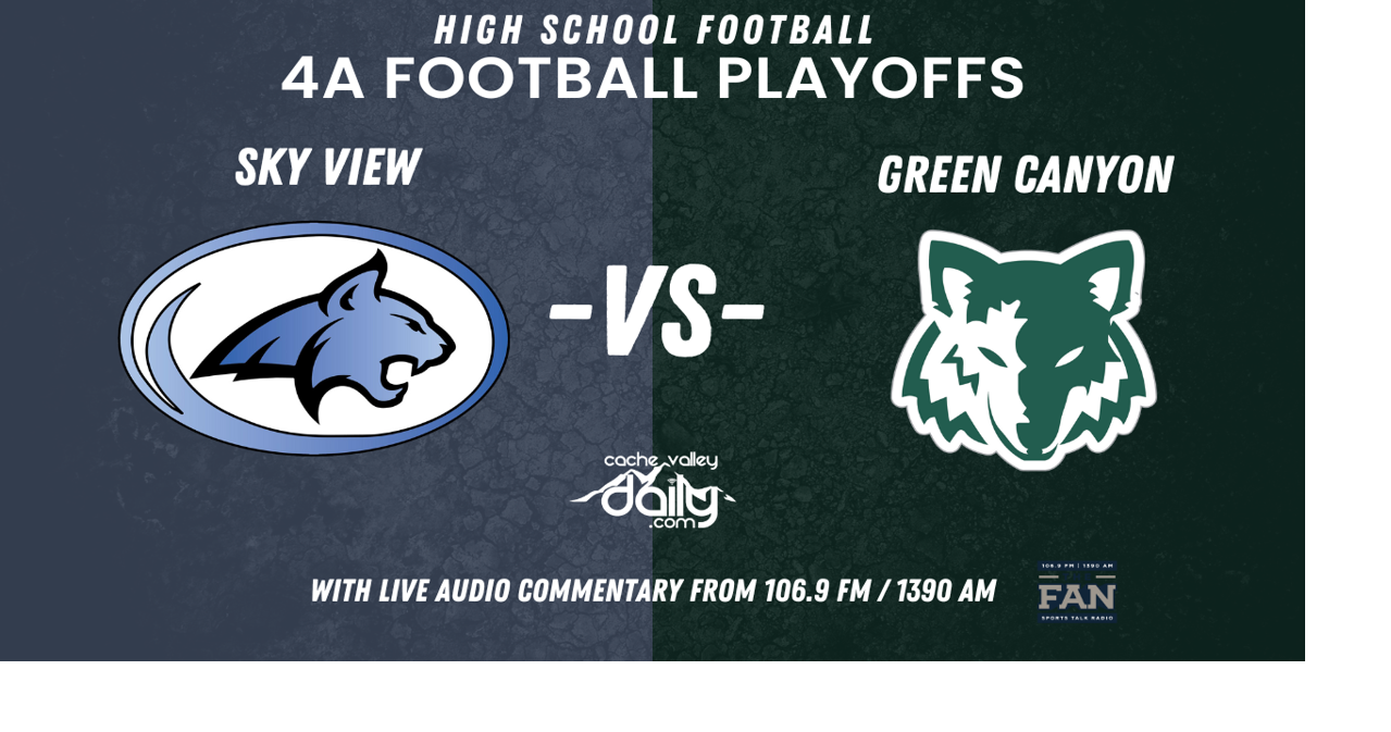 LIVESTREAM: #1 Sky View Bobcats vs #8 Green Canyon Wolves in 4A ...