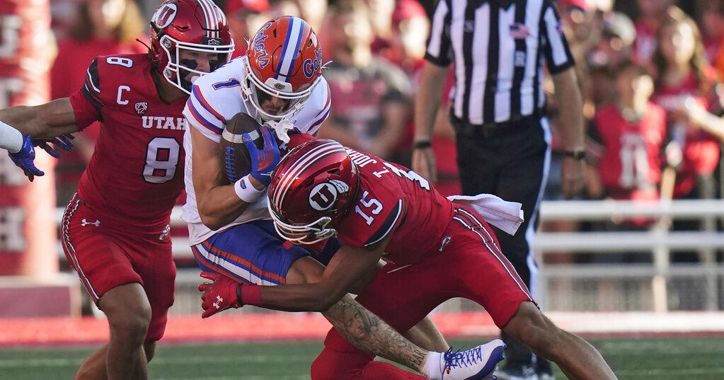Bryson Barnes helps No. 14 Utah beat Florida 24-11 in season opener ...