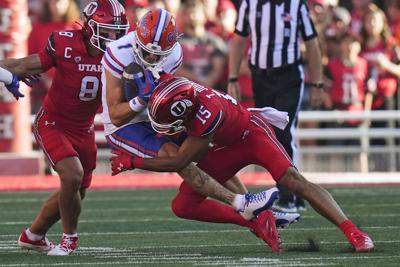 Bryson Barnes helps No. 14 Utah beat Florida 24-11 in season opener ...