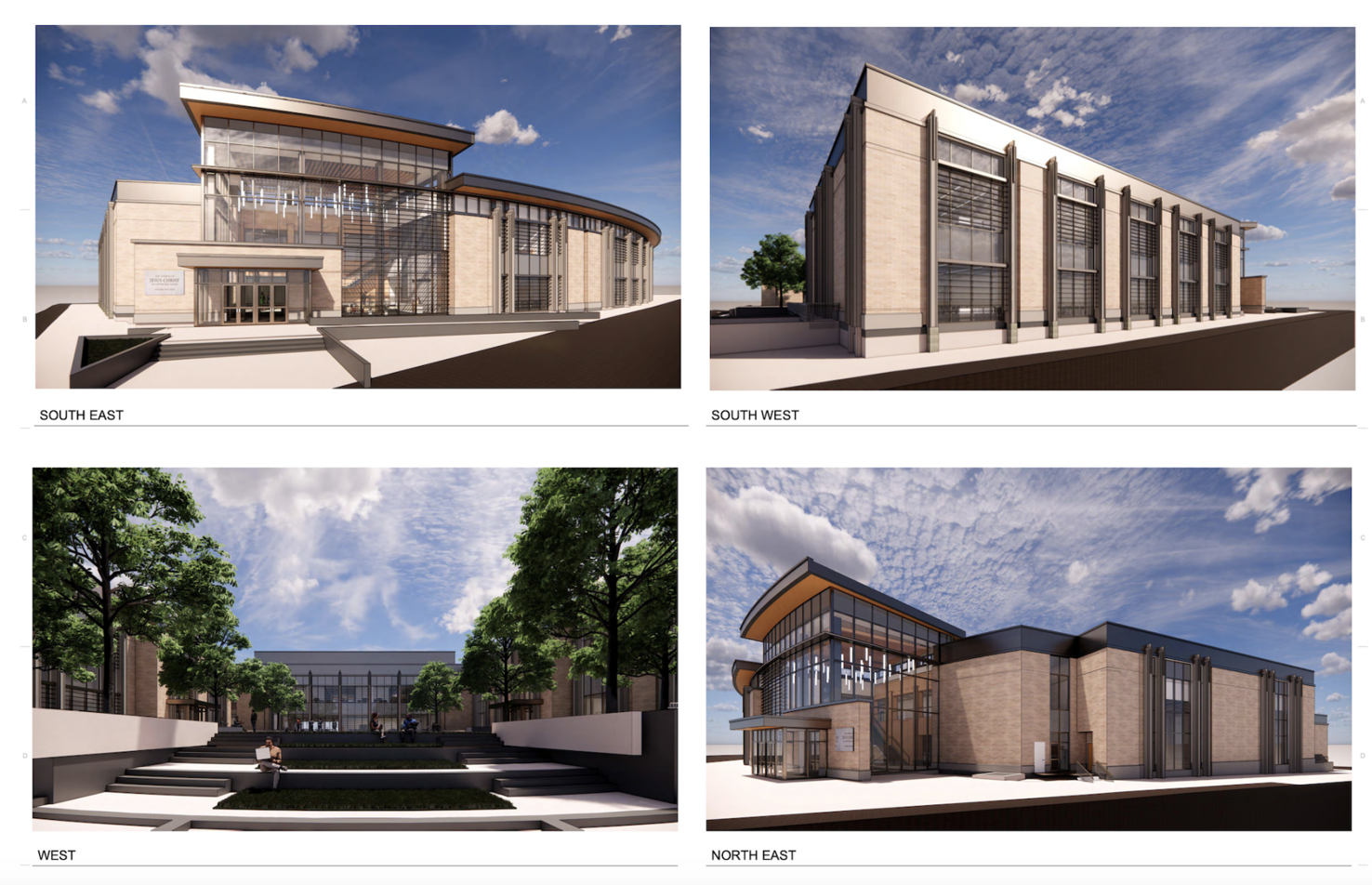 Rebuild of new Logan Institute of Religion continues at USU | Local ...