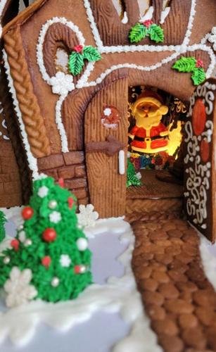 Preston woman wins gingerbread house competition two years in a row ...
