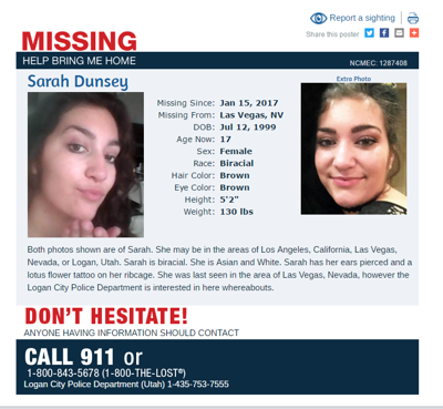 Saturday vigil planned for missing Logan teen | Local News ...