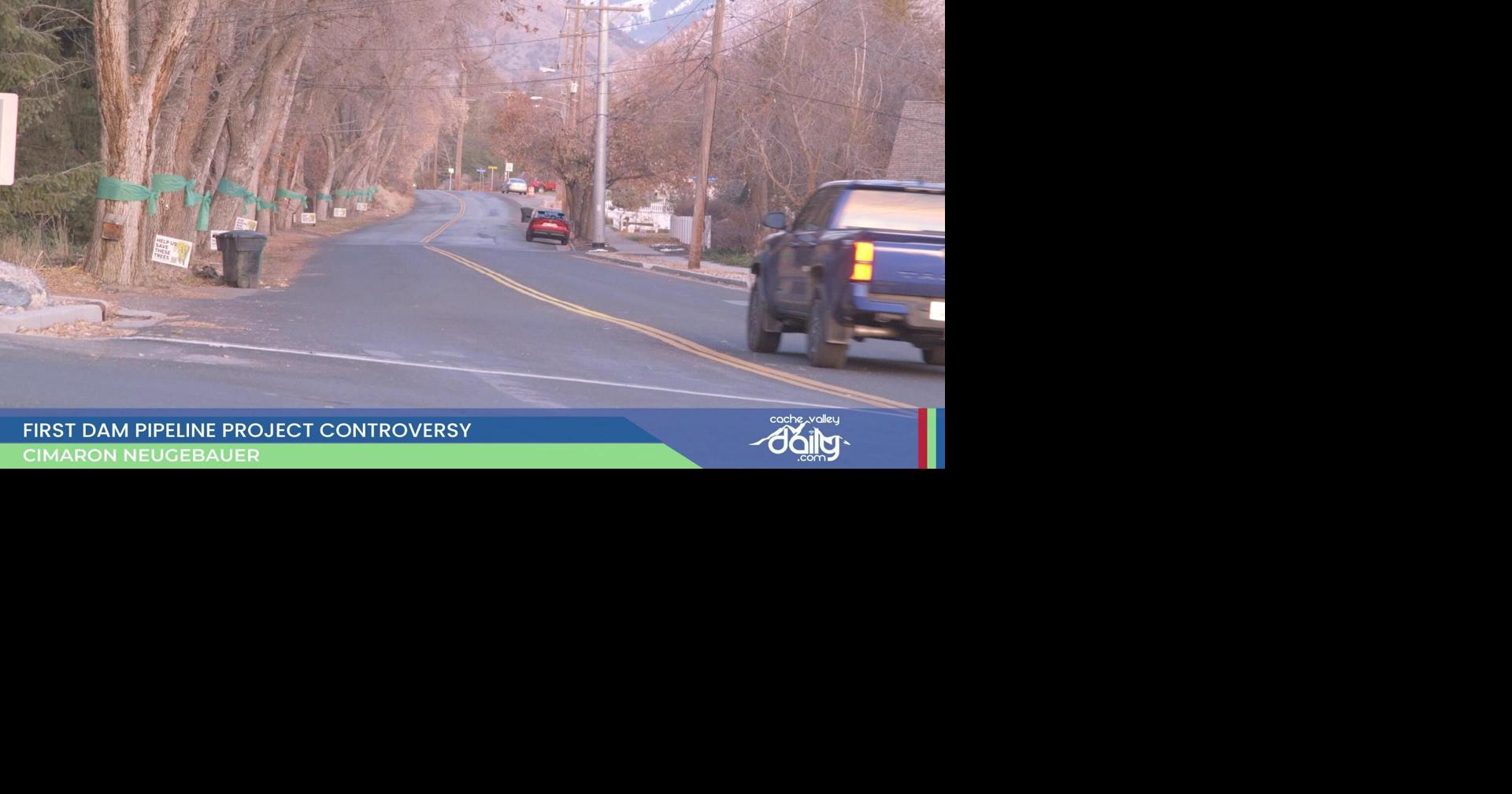 VIDEO: Canyon Road residents oppose First Dam pipeline project, Logan ...