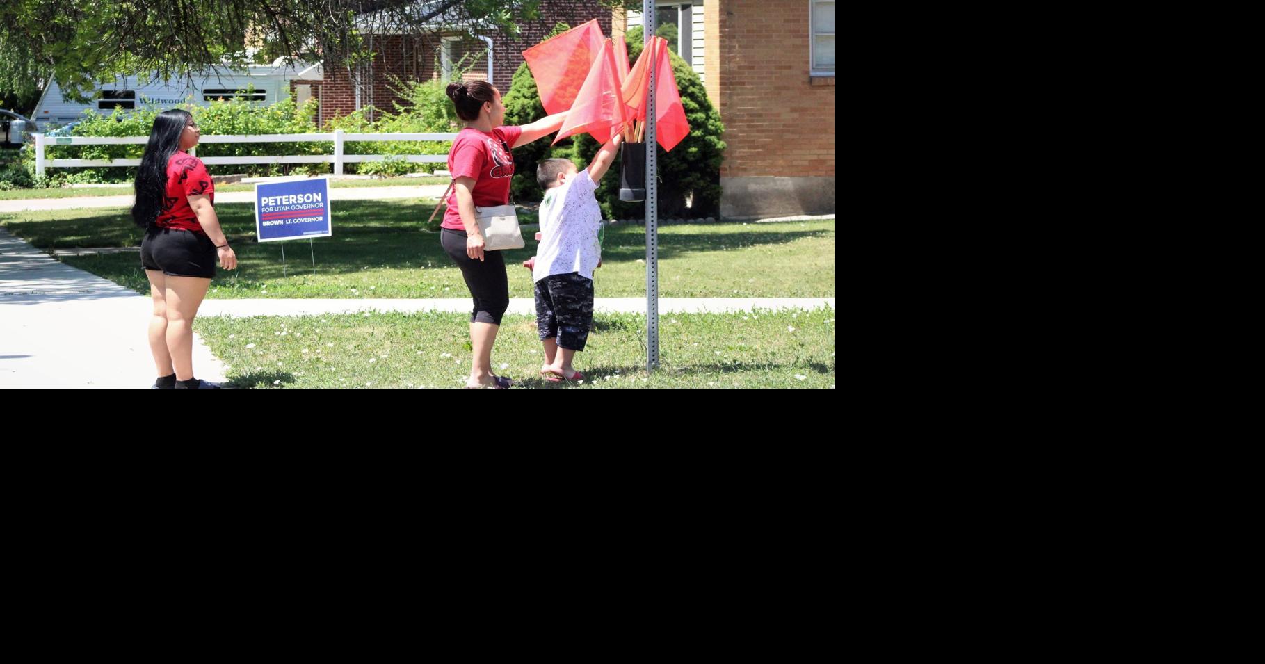 New crossing flags prove to be an inexpensive way to fix crosswalk ...