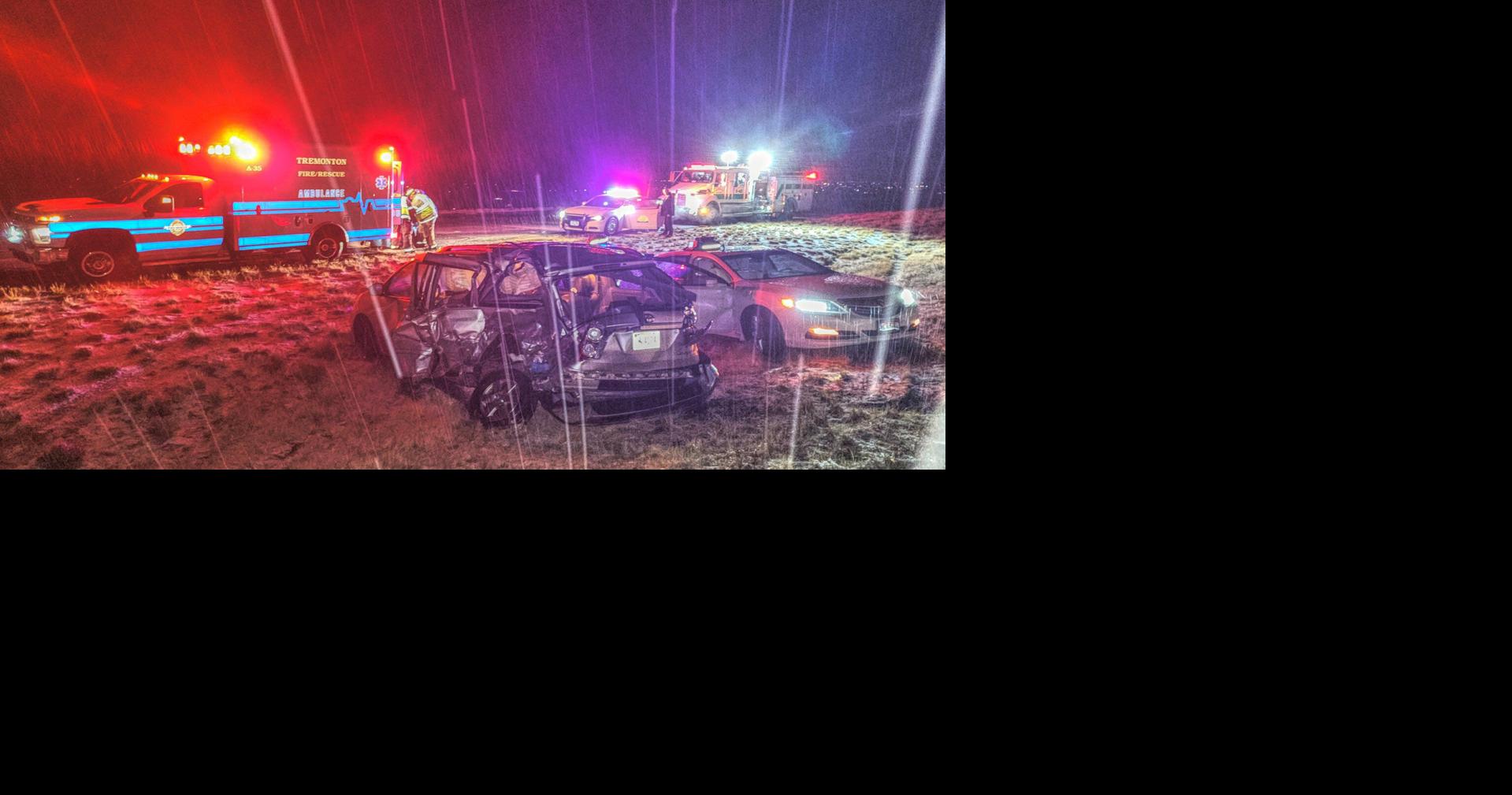 Four-vehicle crash in Box Elder County injures four | Local News ...