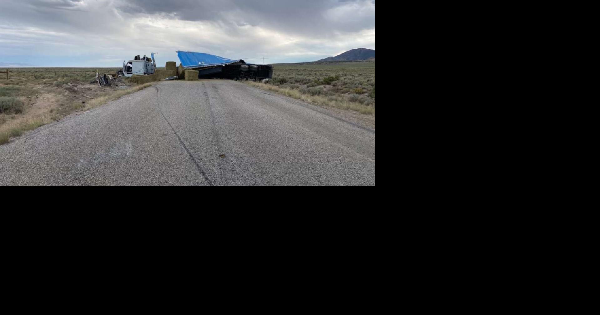 Semitruck driver dies in rollover crash in Box Elder County | Local ...