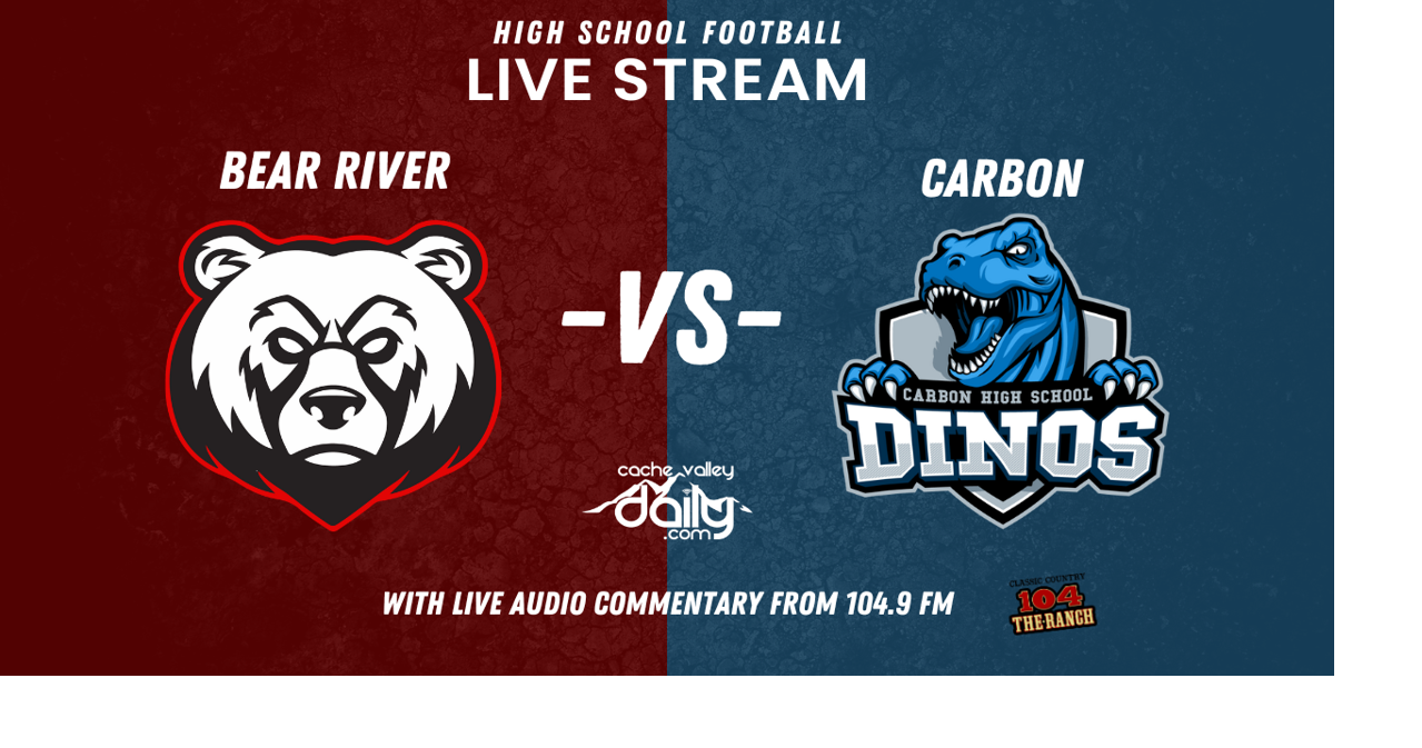 LIVESTREAM: Bear River Bears vs Carbon Dinos football | Sept. 1, 2023 ...