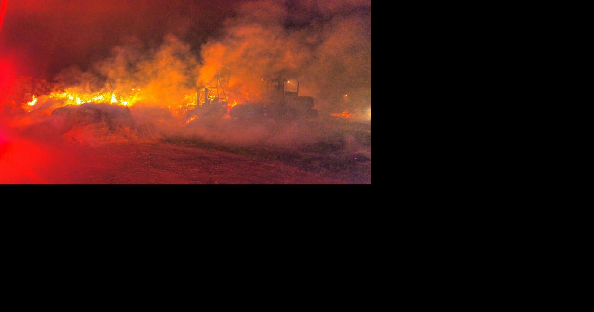Bothwell barn fire threatens nearby structures | News ...