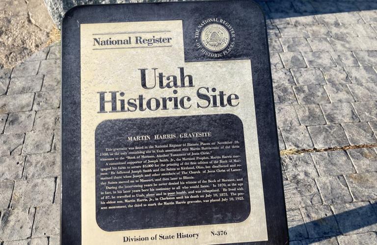 Martin Harris Monument turns 100 this year | News | cachevalleydaily.com