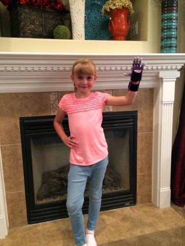 Providence girl gets new 3D printed hand | Local News ...