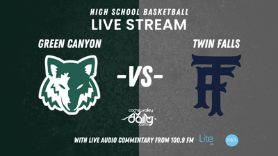 LIVESTREAM: Green Canyon Wolves vs Twin Falls Bruins boys basketball ...