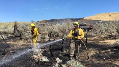 Lightning sparks multiple fires in Box Elder County and near Preston ...