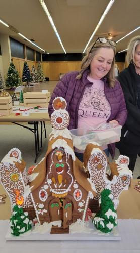 Preston woman wins gingerbread house competition two years in a row ...