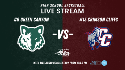LIVESTREAM: #4 Green Canyon Wolves vs #13 Crimson Cliffs Mustangs in 4A ...