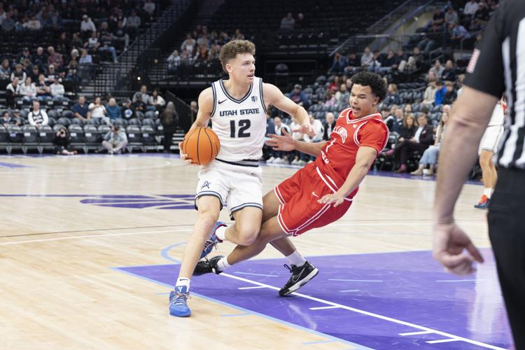 GALLERY: Utah State 83, Illinois State 78 men's basketball | Multimedia ...