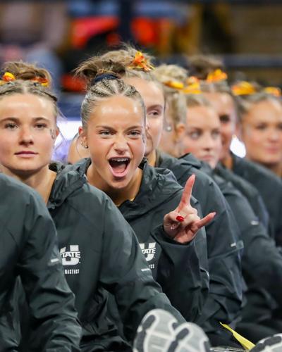 GALLERY: Utah State 196.325, Boise State 194.950 gymnastics ...