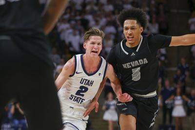 With Aggie legends in the stands, Utah State rallies from 21 down to ...