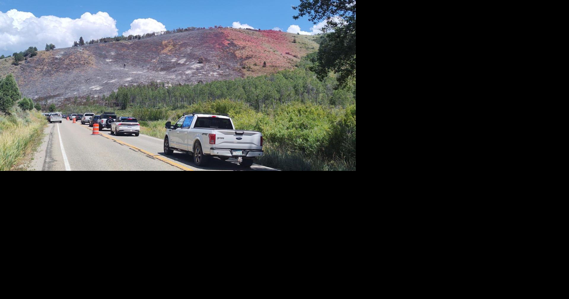 Ricks Springs Fire 75% contained, intermittent delays still expected in ...