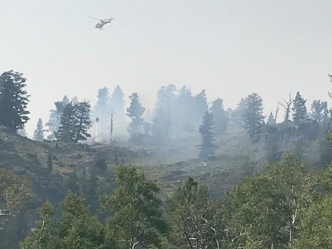 Fire starts near Tony Grove Lake after campfire is left abandoned ...