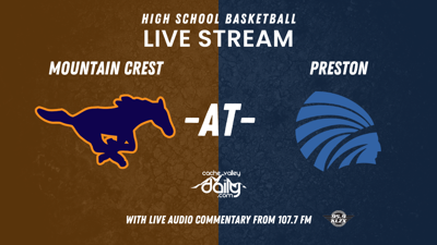 LIVESTREAM: Mountain Crest Mustangs at Preston Indians boys basketball ...