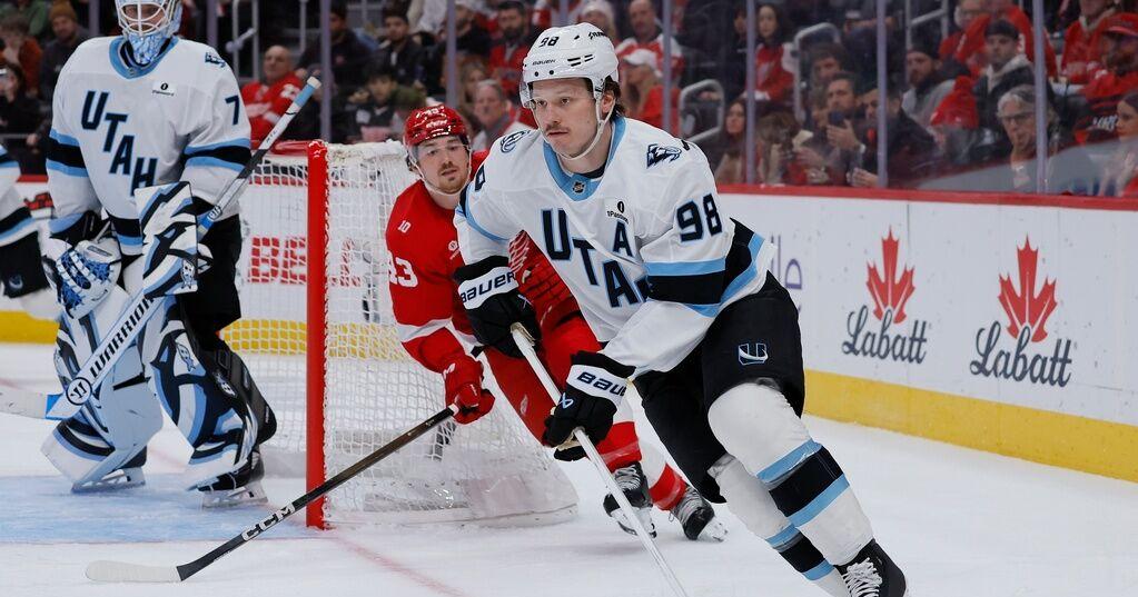 Keller and Mammoth slow down Atlantic Division-leading Red Wings, 4-1 ...