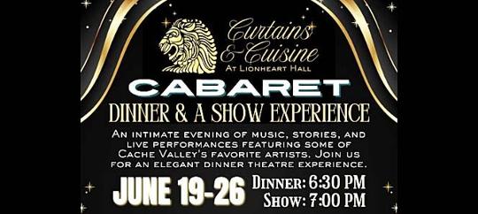 Week-long Curtains & Cuisine Cabaret show set to open at LionHeart Hall ...