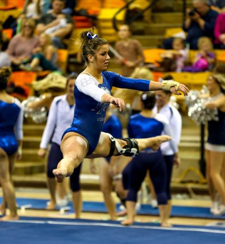 Utah State gymnastics drops first home meet of the season to No. 11 ...