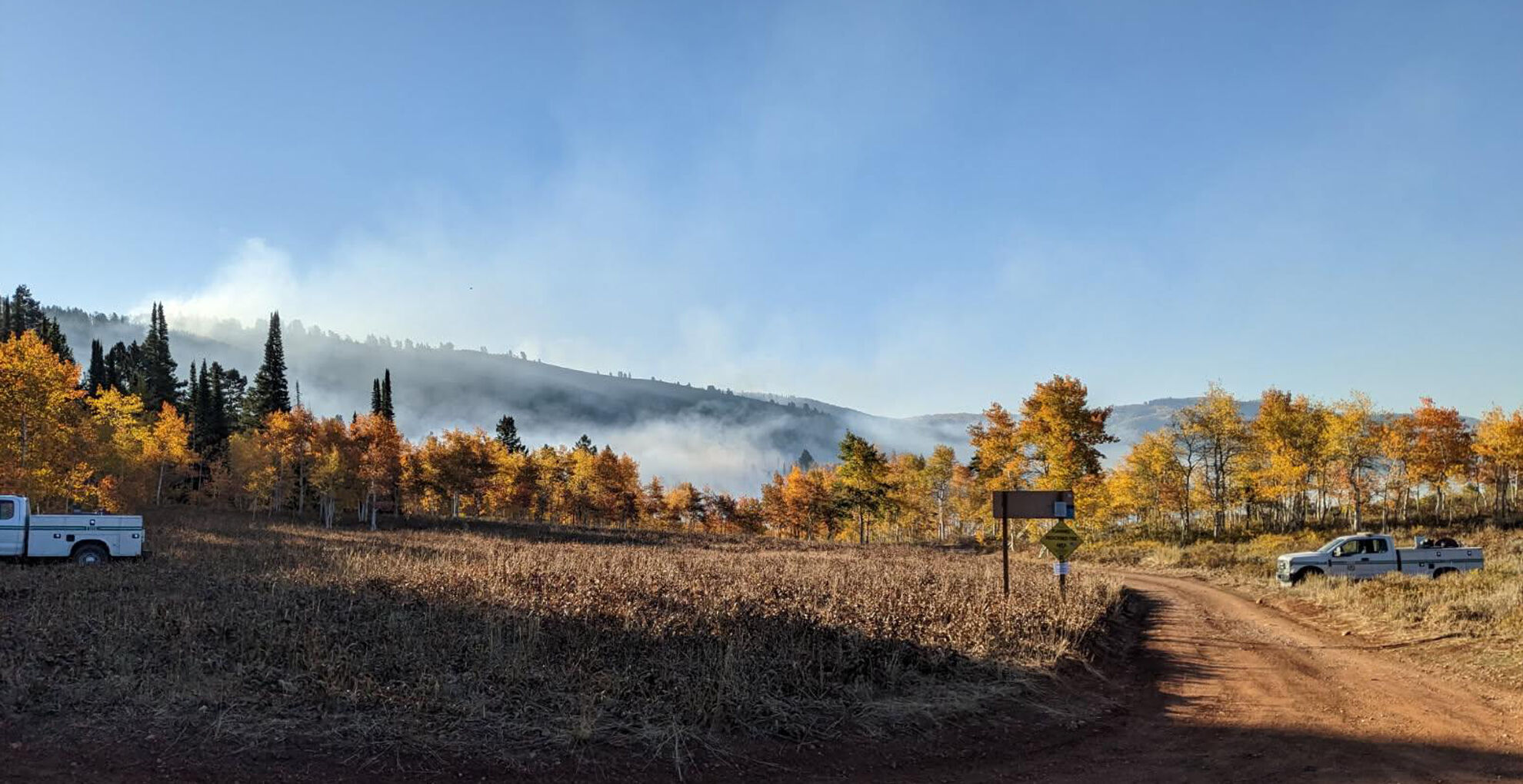 Forest service officials begin controlled burn in Logan Canyon | News ...