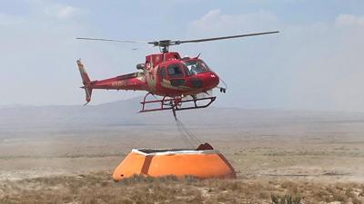 Firefighters making progress on wildfire in Box Elder County | News ...