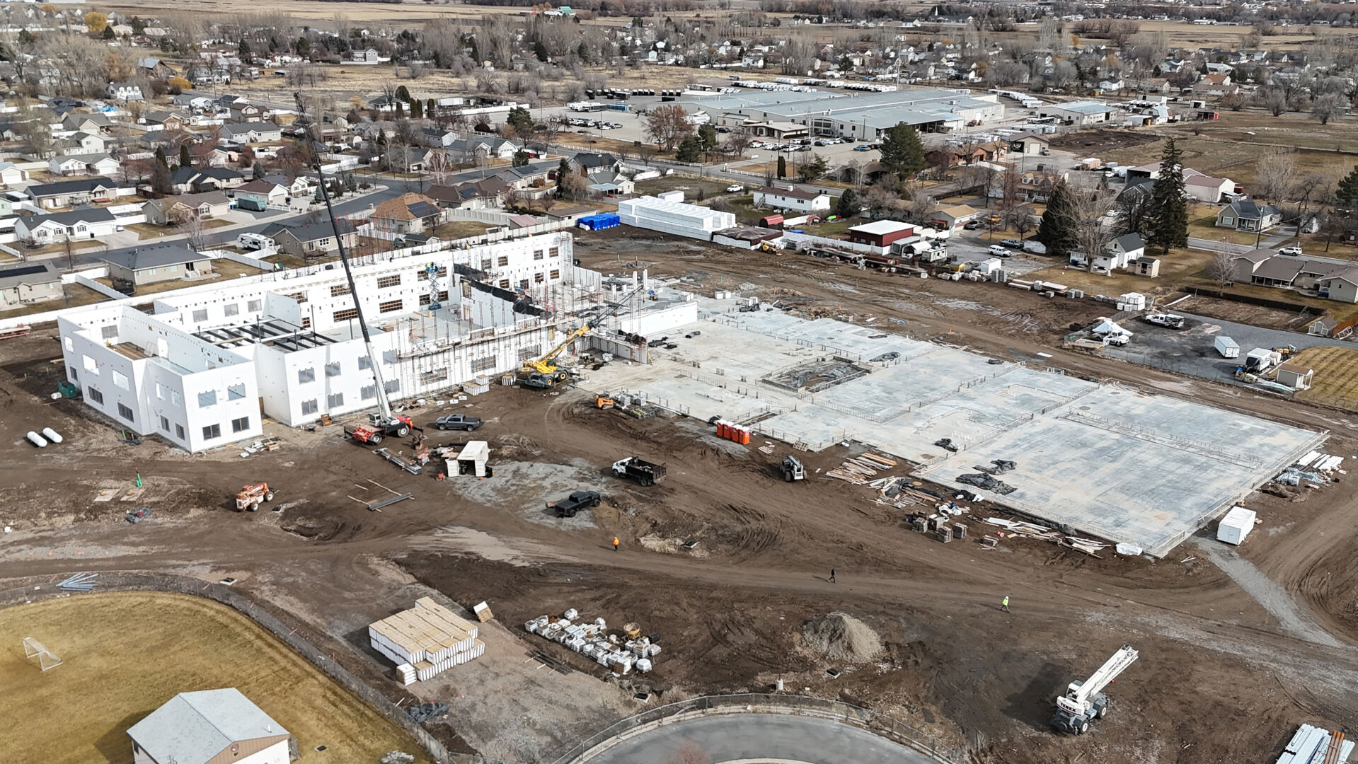 Construction for Nibley and Hyde Park middle schools ahead of schedule ...