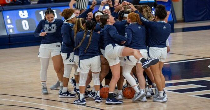 Utah State women’s basketball earns 70-66 New Year’s Eve win over Air ...