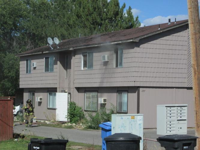 Apartment fire and water-main break | Local News | cachevalleydaily.com