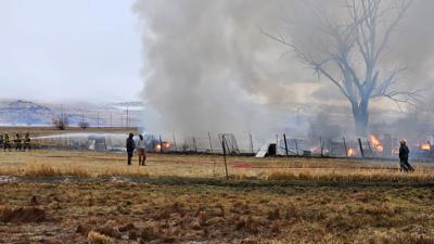 Fire destroys several vehicles and camper near Benson | News ...
