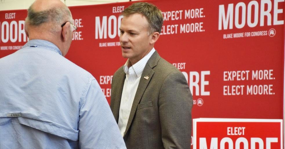 Andrew Badger says Blake Moore was fined for stock trades in 2021 ...