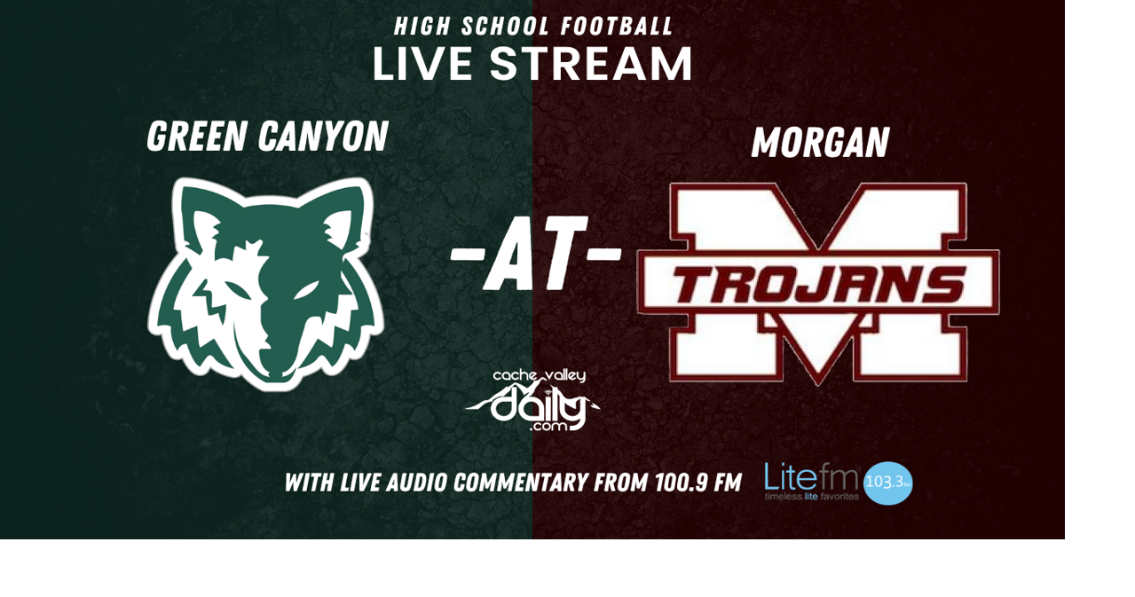 LIVESTREAM: Green Canyon Wolves at Morgan Trojans football | Sept. 1 ...