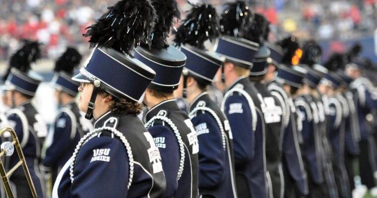 USU marching band practice area issues resolved | Local News ...
