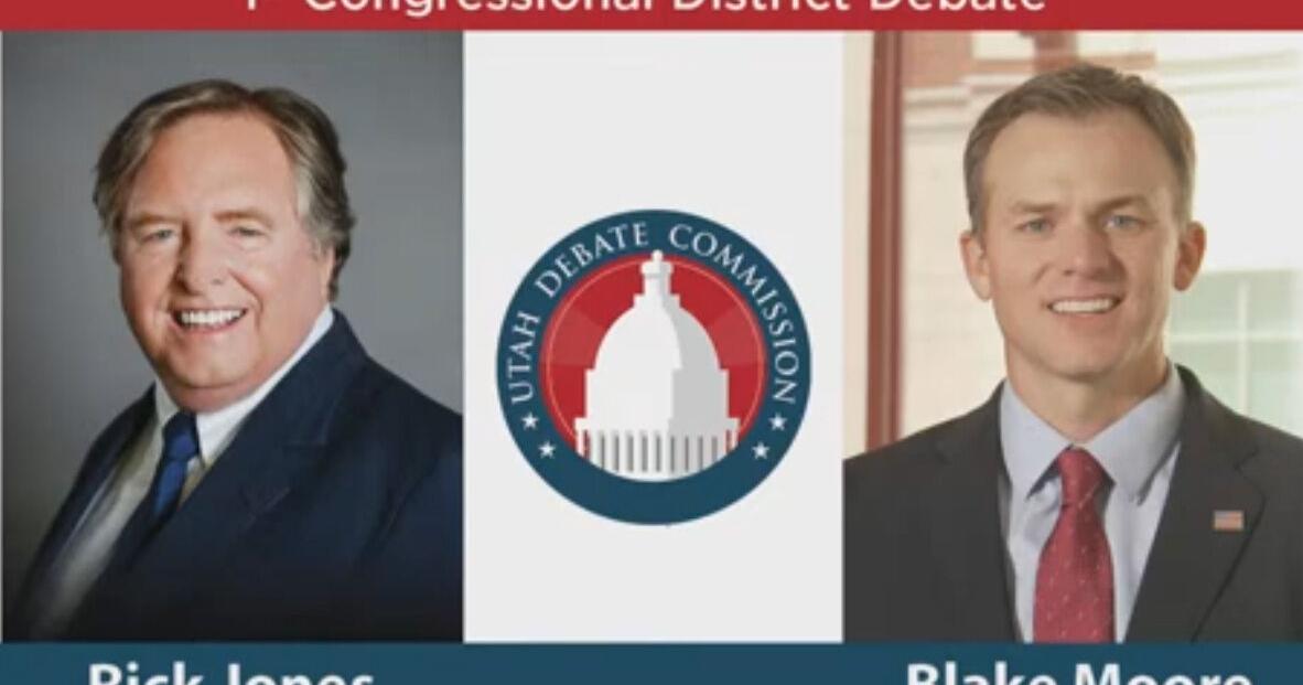 U.S. Rep. Blake Moore handily wins 1st Congressional District debate ...