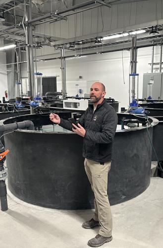 Logan Fish Hatchery opens new facility for production of warmwater fish ...