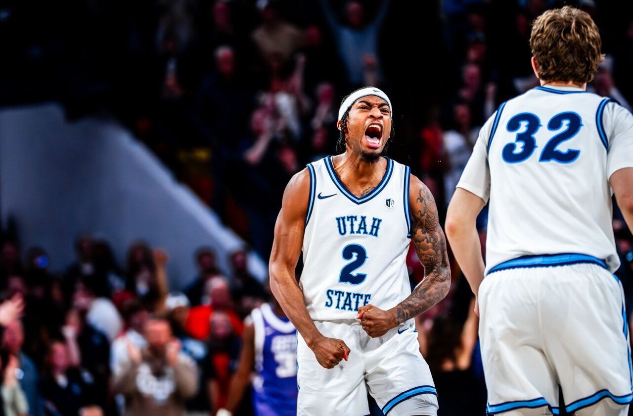 Aggies narrowly avoid collapse vs GCU, pull off win to end losing ...