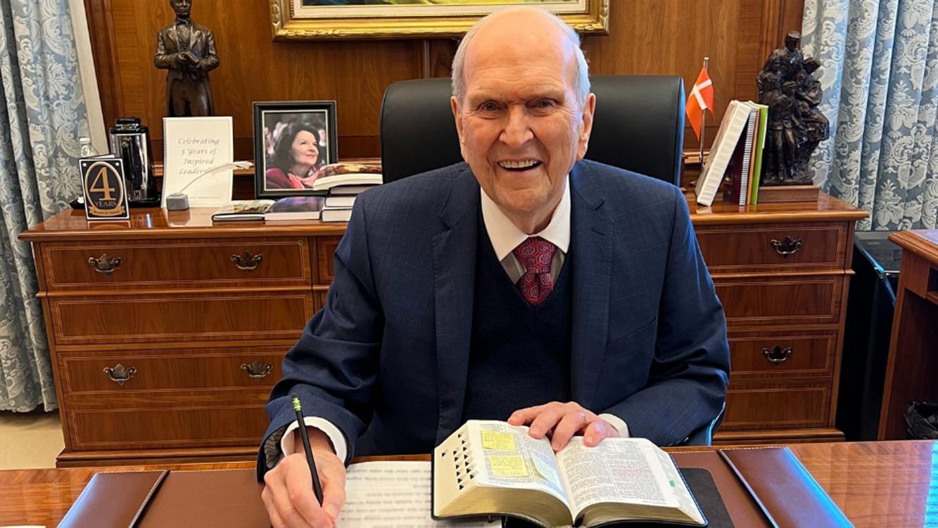 President Russell M. Nelson gives update on his recovery, thanks ...