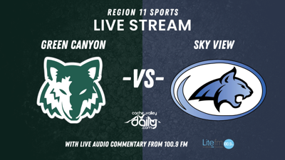 LIVESTREAM: Green Canyon vs Sky View boys basketball | Jan. 3, 2025 ...