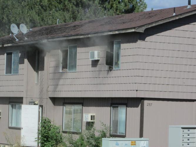 Apartment fire and water-main break | Local News | cachevalleydaily.com
