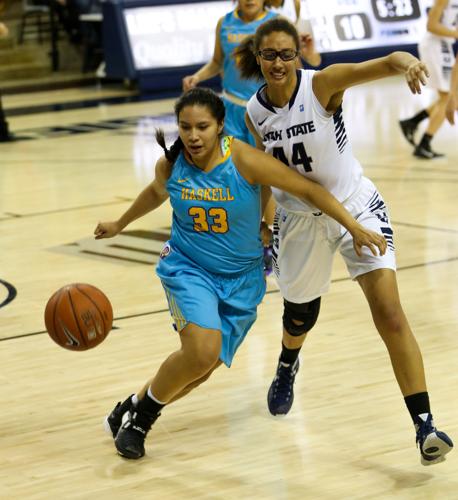 PHOTO GALLERY: USU 90, Haskell Indian Nations 63 – women’s basketball ...