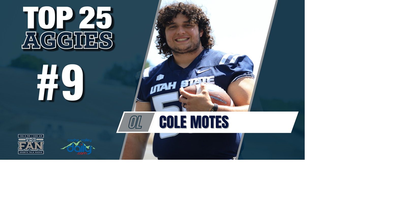 Top 25 Aggies of 2024 - #9 Cole Motes | Sports | cachevalleydaily.com