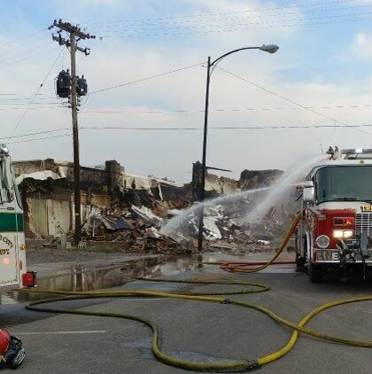 Fire destroys historic building in Tremonton | Local News ...